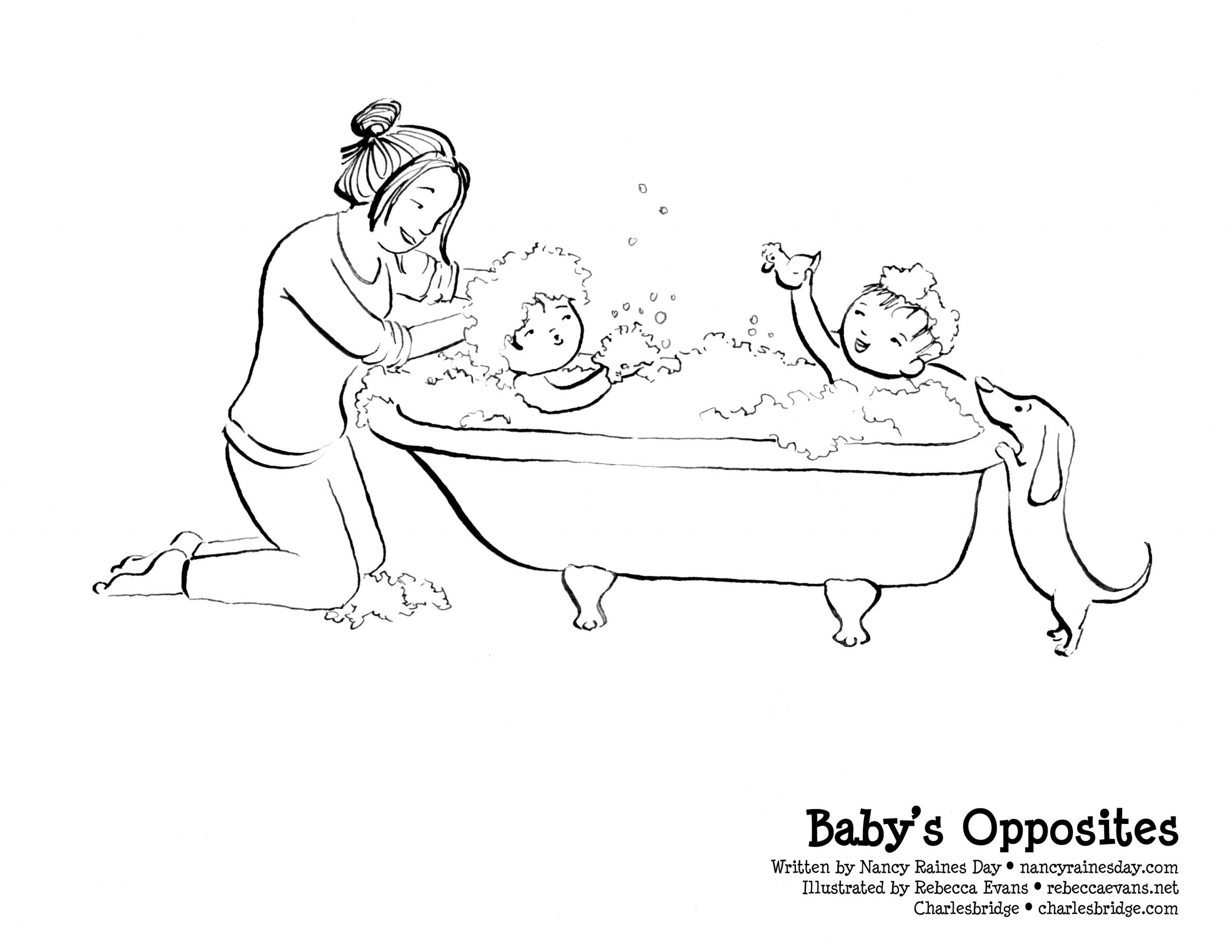 Baby's Opposites Resources - Rebecca Evans